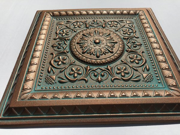 Ceiling Tiles Super Store - 20"x20" Magic Antique Copper Patina Ceiling ...